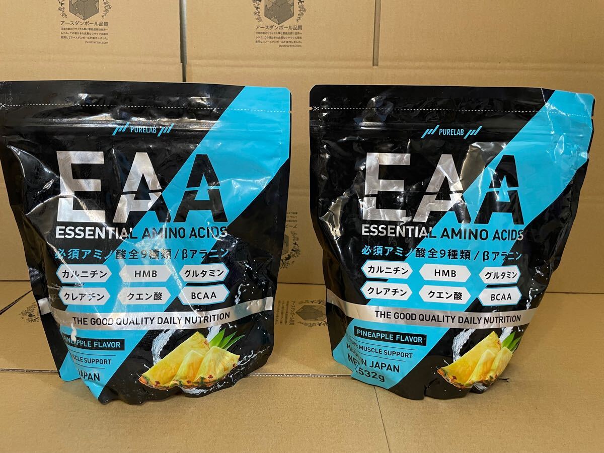 A11O3 訳ありPURELAB EAAパイン味532g約53回分 必須アミノ酸9種類配合 サプリメント 製薬会社との共同開発 まとめて売り1円スタート(2.0kg～)｜売買されたオークション ...