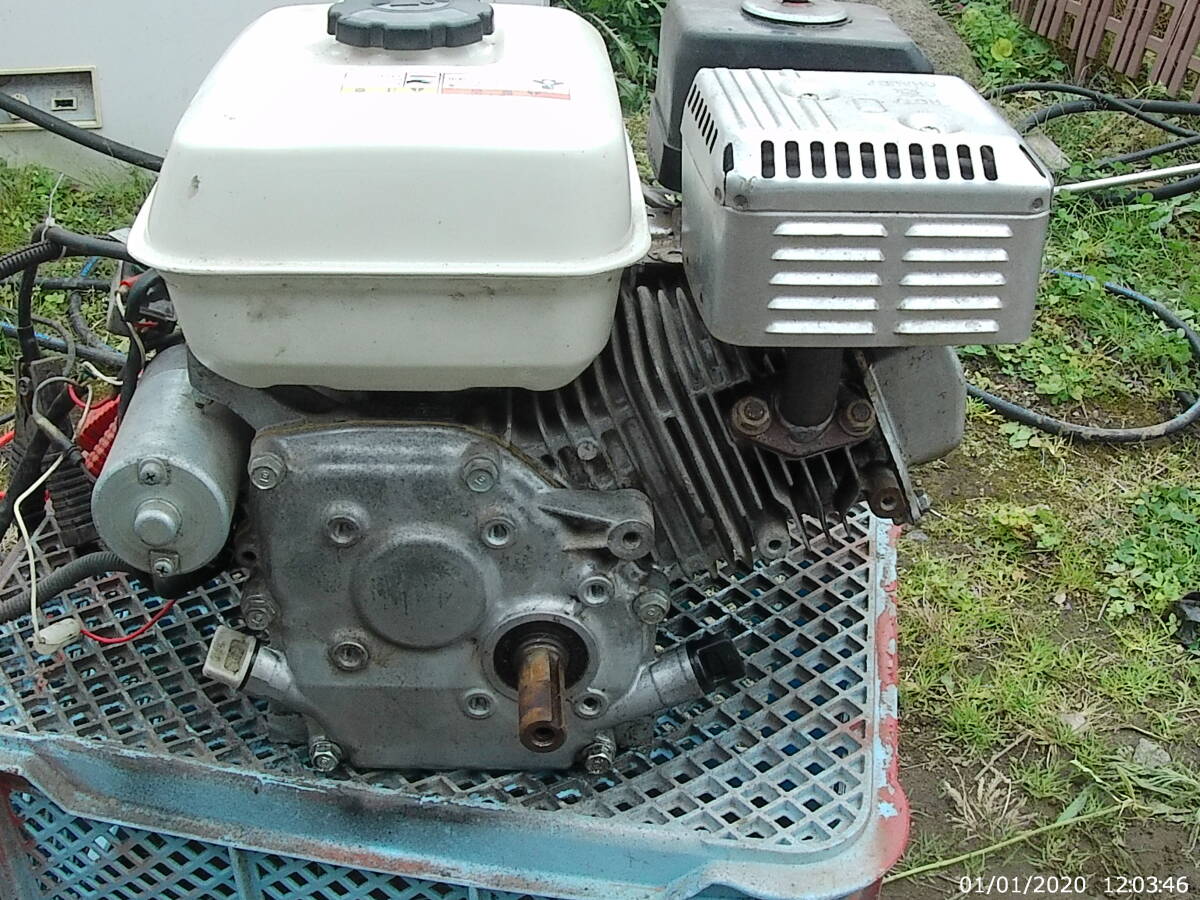 Yahoo!オークション - ホンダGX200セル付き減速タイプ整備済み実働品 ...