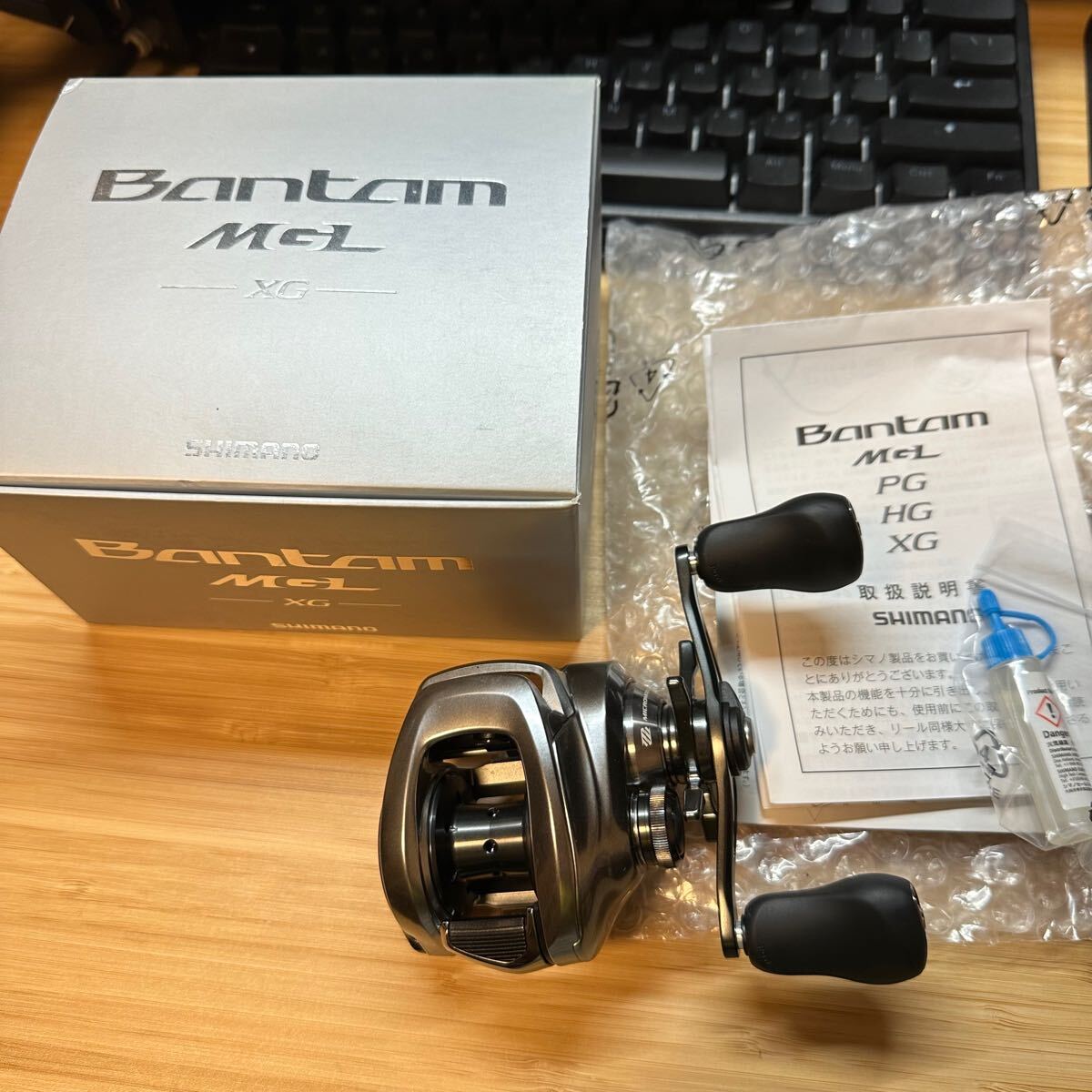 Yahoo!オークション - 18 バンタムMGL XG 美品 ベイトリール