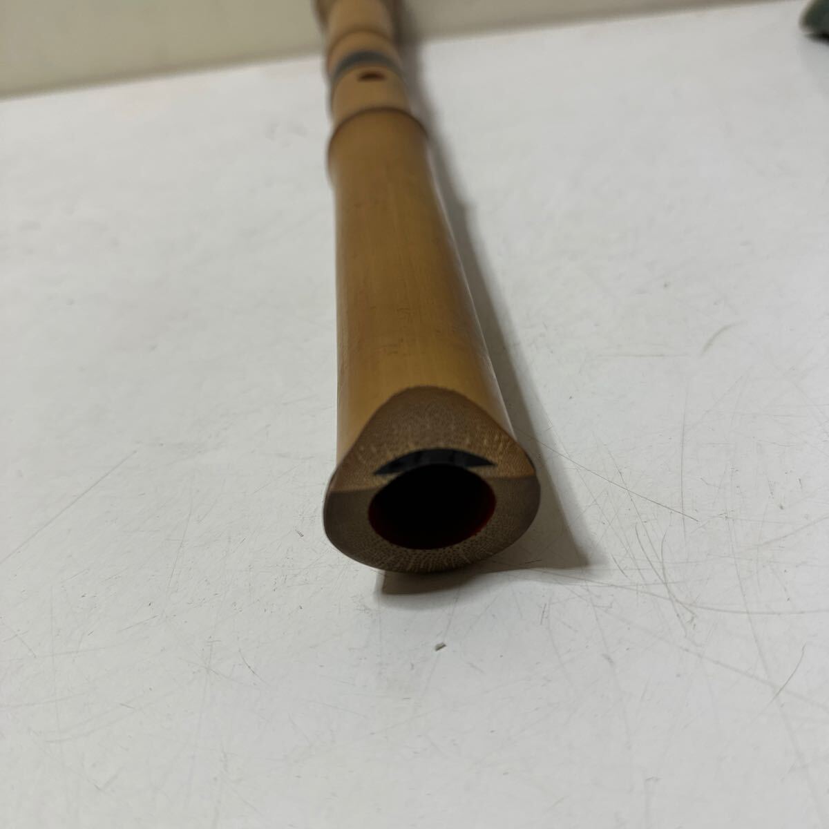 Yahoo!オークション - A568 尺八 和楽器 在銘 中継ぎ 約48cm 精華 篁山...