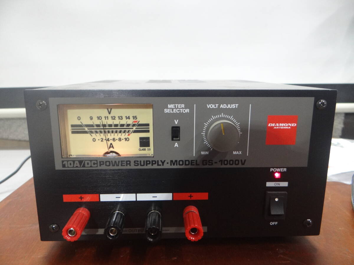 TA822 DIAMOND ダイヤモンドアンテナ POWER SUPPLY GS-1000V 安定化電源 通電確認のみ(その他)｜売買されたオークション情報、yahooの商品情報をアーカイブ ...