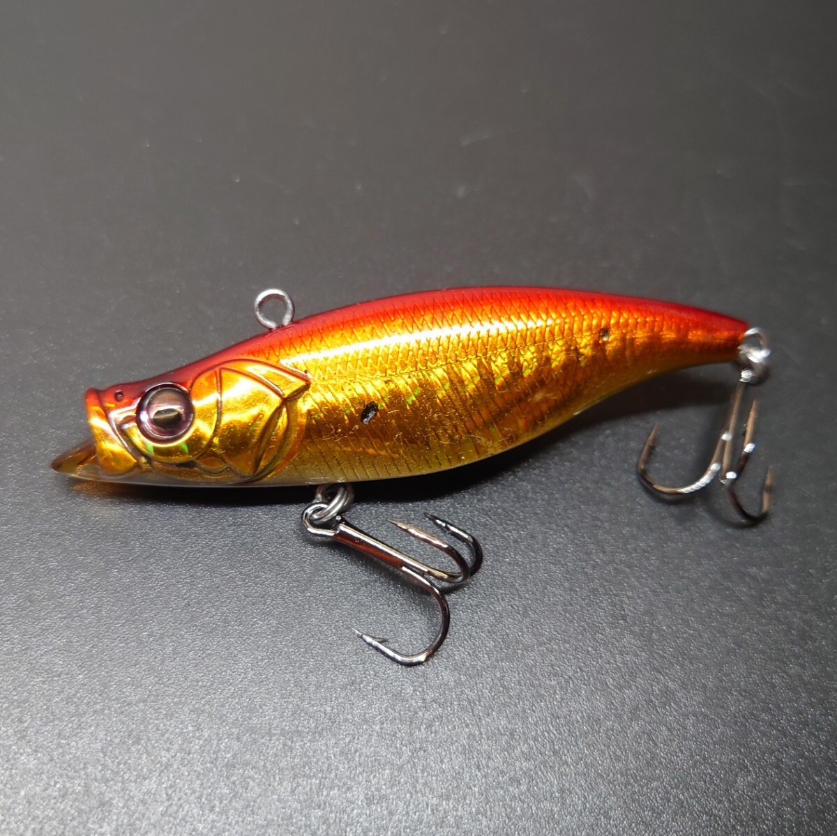 Yahoo!オークション - 【定形外140円】メガバス カットバイブ 17g アカ...