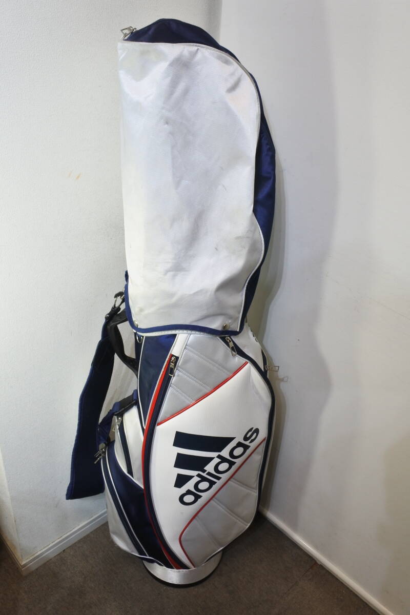 Yahoo!オークション - 【KSD/J/16】アディダスキャディバッグ 中型 ユ...