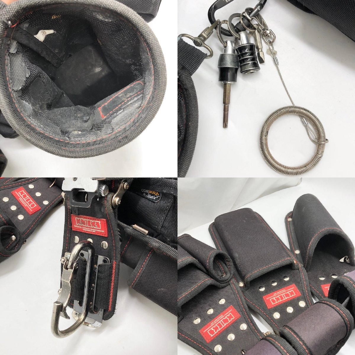 Yahoo!オークション - N040 ニックス タジマ 腰袋 8点セット (ma)