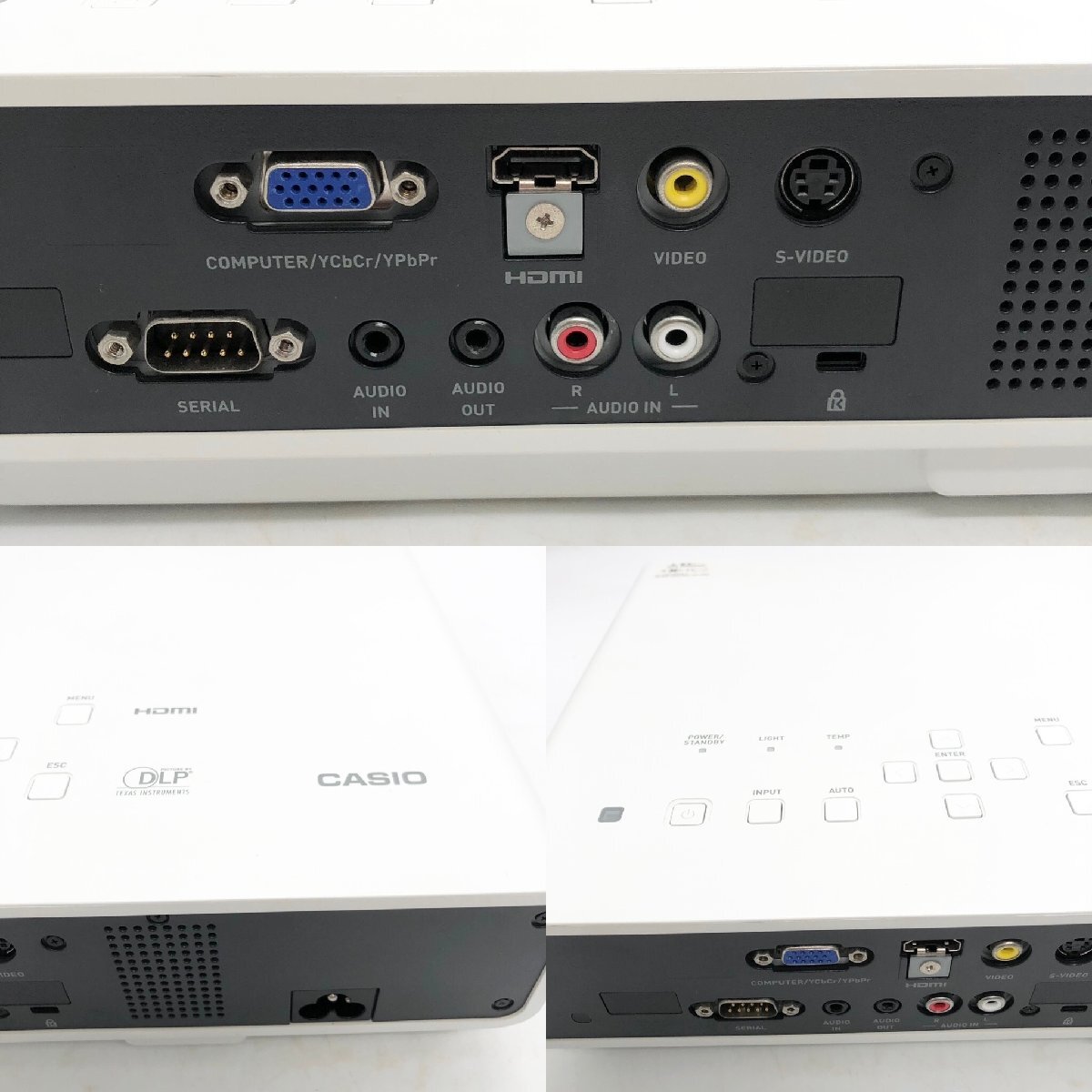 Yahoo!オークション - N062 CASIO カシオ プロジェクター XJ-M150 通...