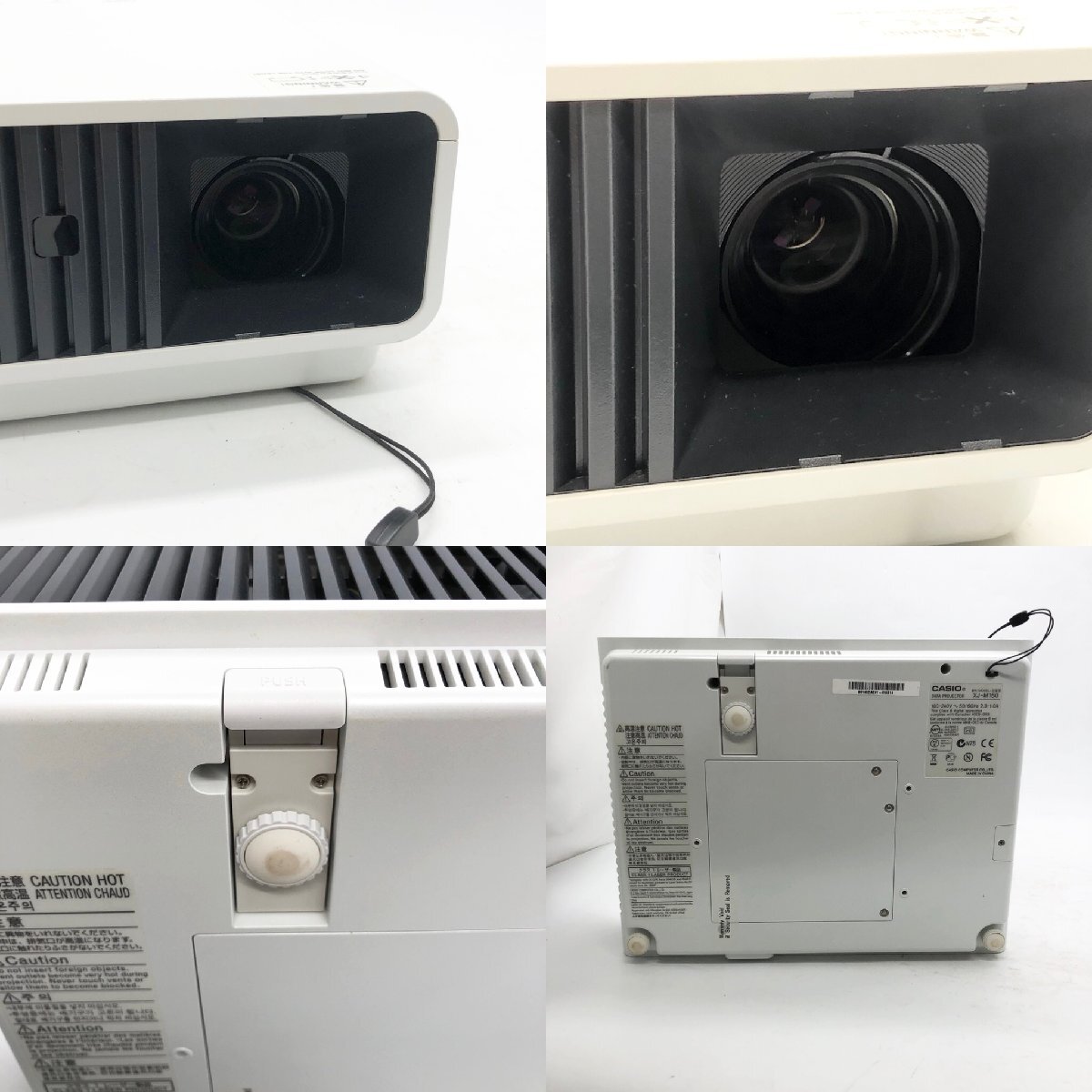 Yahoo!オークション - N062 CASIO カシオ プロジェクター XJ-M150 通...