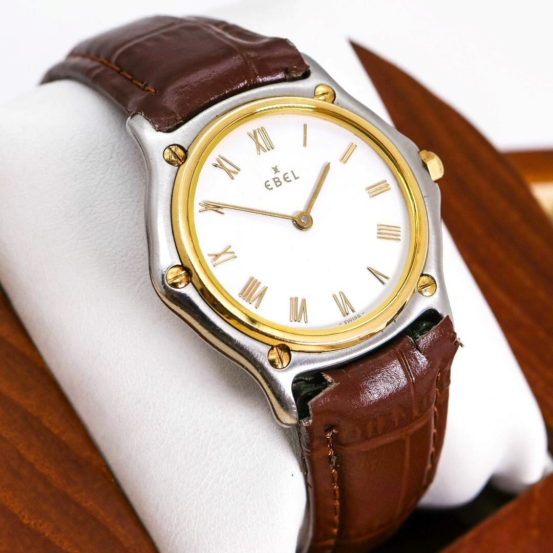 Yahoo!オークション - 稼働 EBEL 腕時計 クラシックウェーブ スイス製 ...