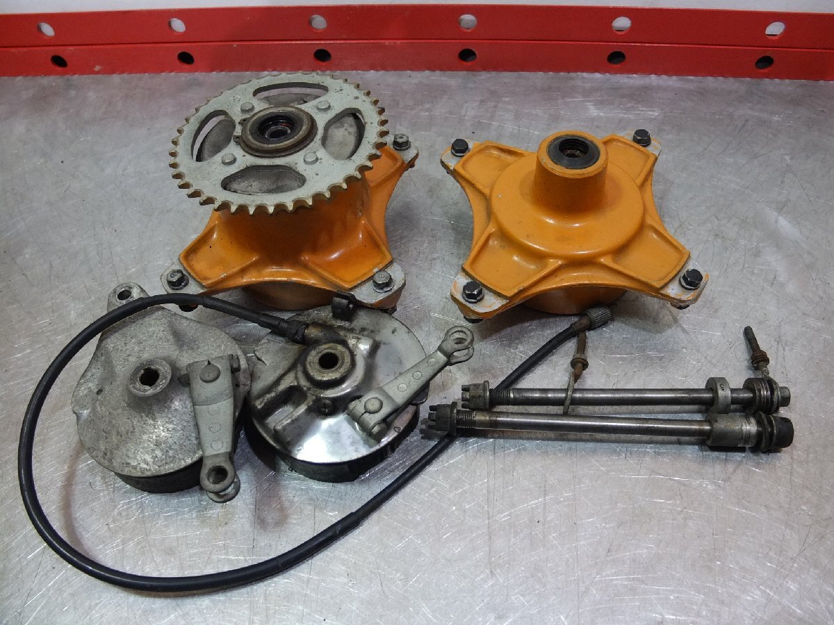 Yahoo!オークション - 始動 初期2型シャリーCF50-2538 前後4本ハブ&ド...