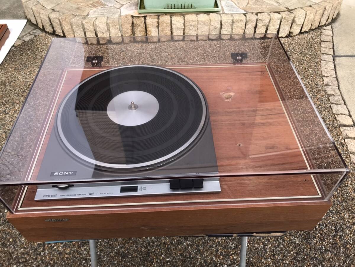 Yahoo!オークション - SONY TTS-2500 ターンテーブル キャビネットセット