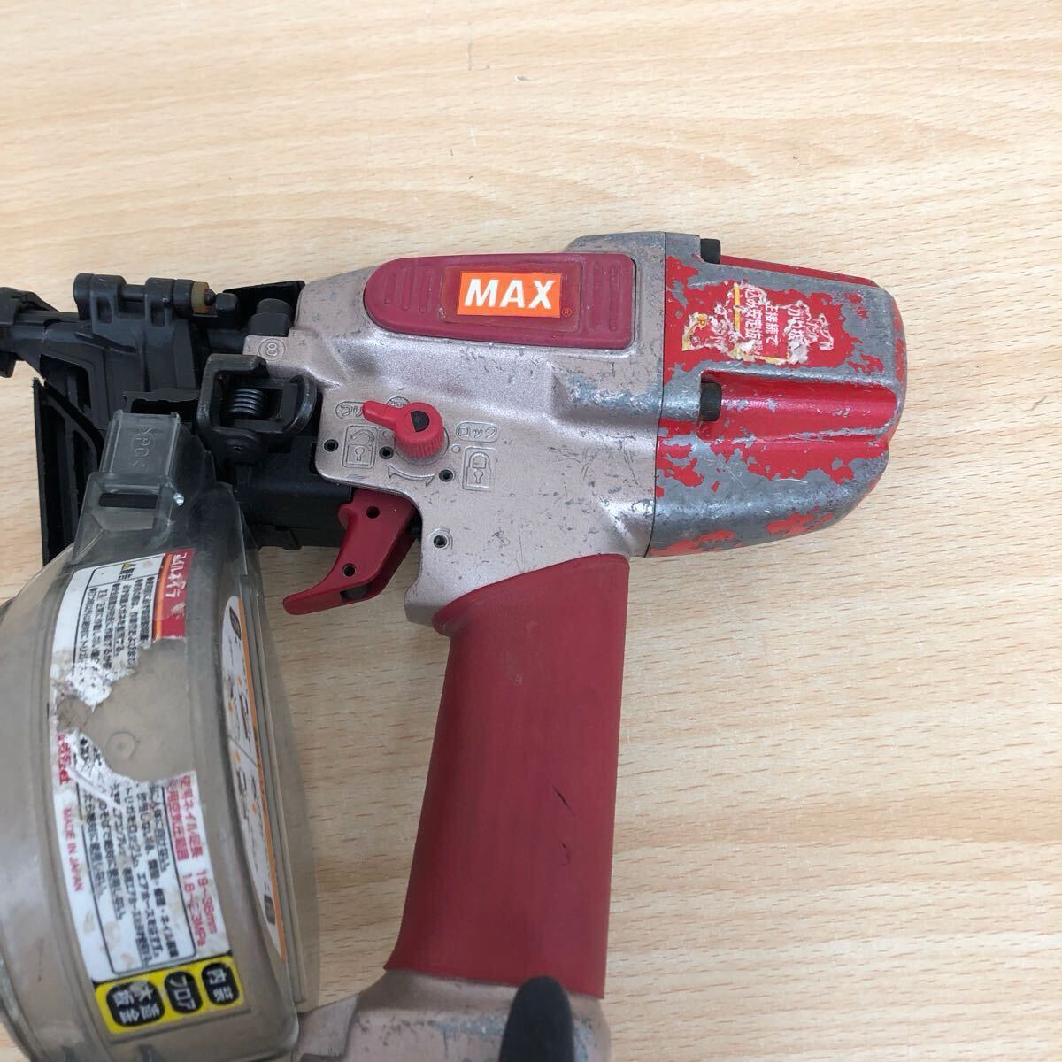 Yahoo!オークション - 中古品 マックス MAX 19〜38mm 高圧釘打機 HN-R3...