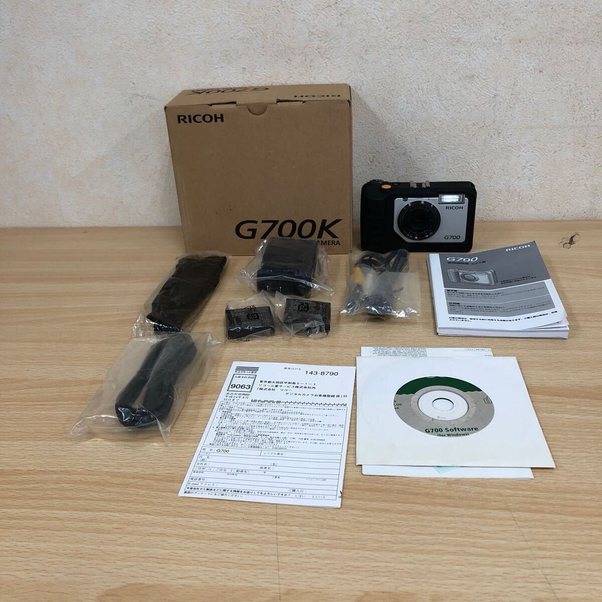 Yahoo!オークション - 美品 コンパクトデジタルカメラ RICOH G700 カメ...