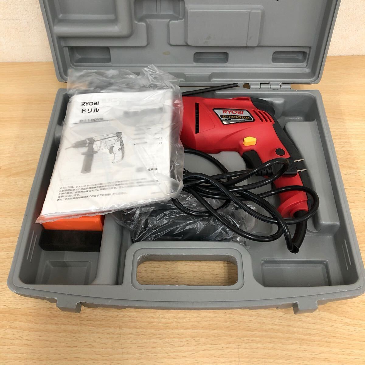 Yahoo!オークション - 中古品 リョービ RYOBI ドリル 100V D-1100VR 動...