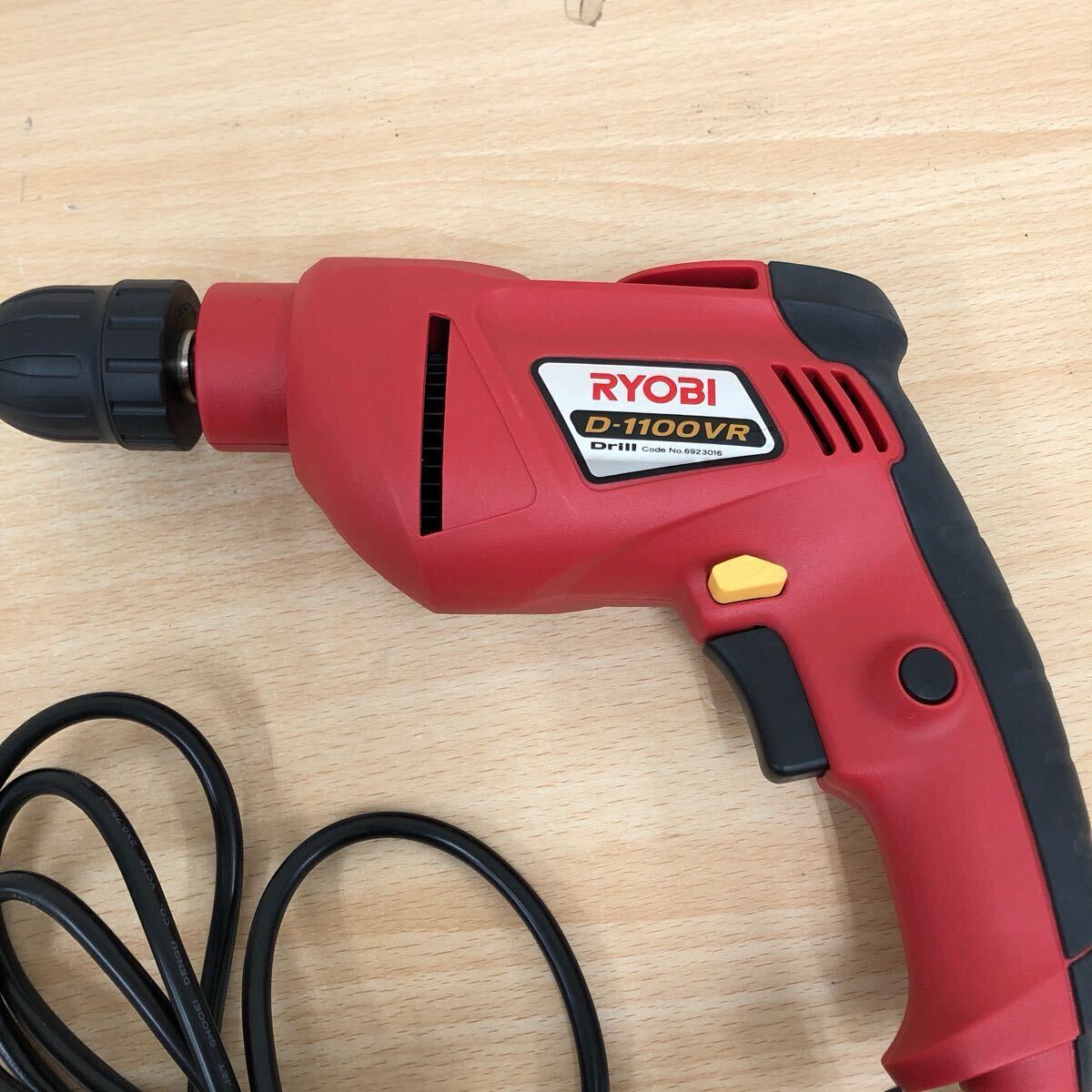 Yahoo!オークション - 中古品 リョービ RYOBI ドリル 100V D-1100VR 動...