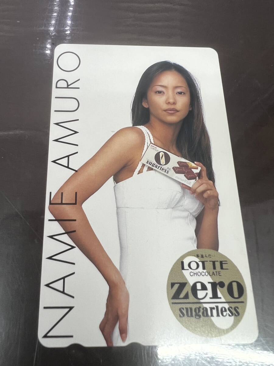 Yahoo!オークション - A006 未使用 安室奈美恵 テレホンカード 50度数1...