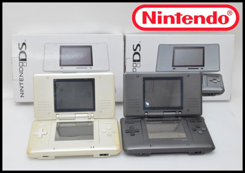 2点セット 任天堂 ニンテンドー DS NTR-001 ブラック ホワイト NINTENDO 外箱(DS)｜売買されたオークション情報、yahooの商品情報をアーカイブ公開 - オークファン ...