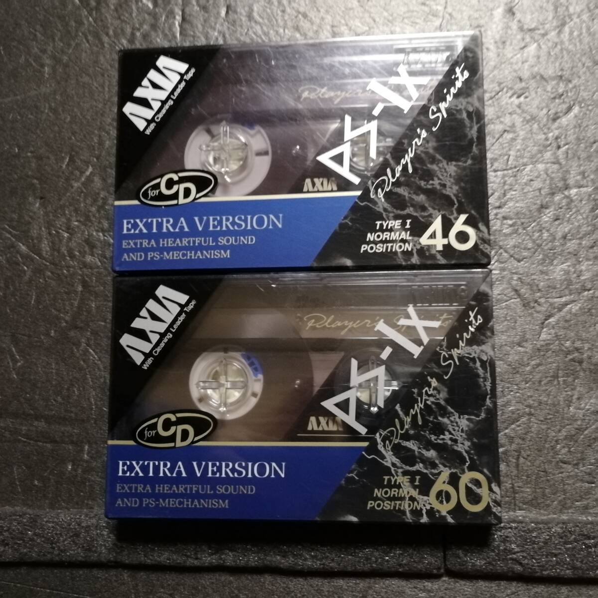 Yahoo!オークション - 未開封 カセットテープ AXIA PS-Ix 46分と60分 2...