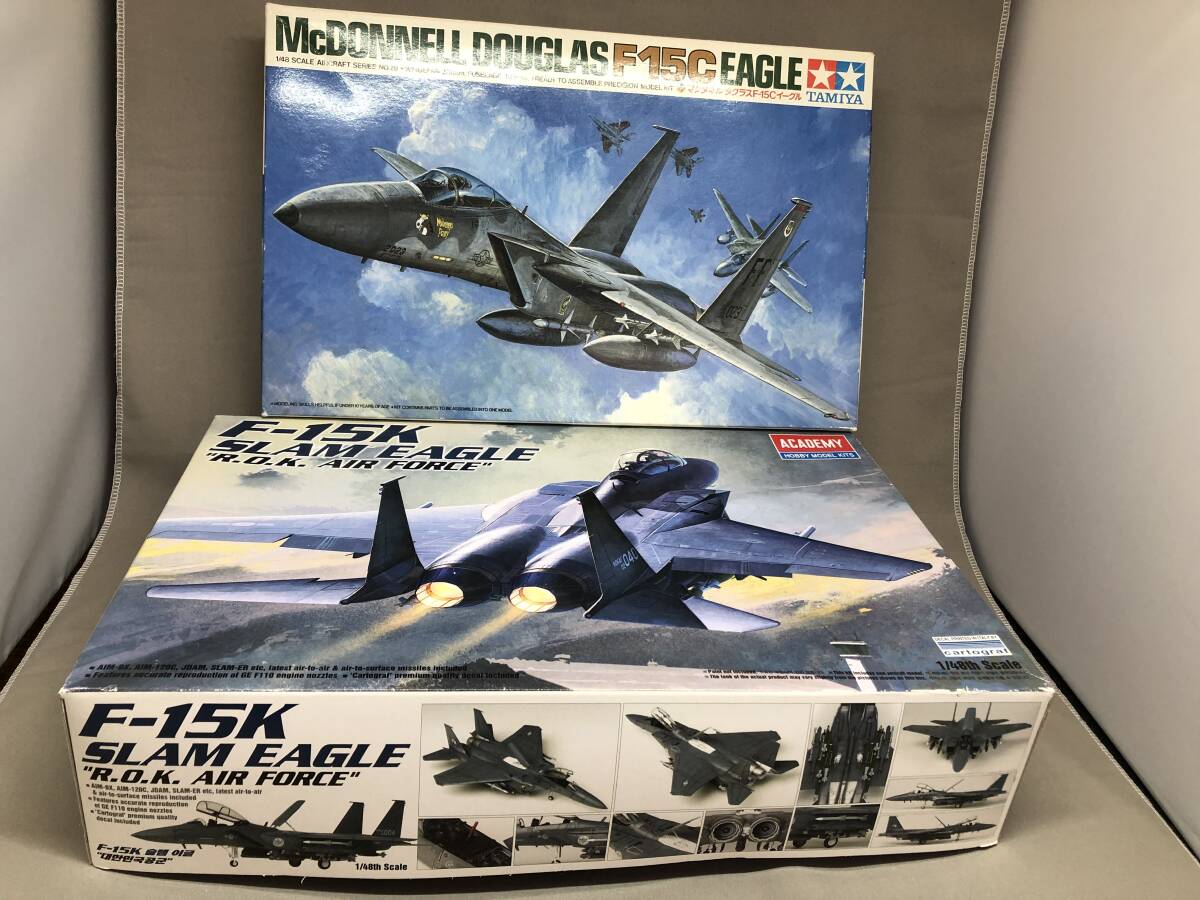 1/48 アカデミー F-15K スラムイーグル ＆ 1/48 タミヤ F-15C イーグル 2機セット(アメリカ)｜売買されたオークション情報、yahooの商品情報をアーカイブ公開 ...