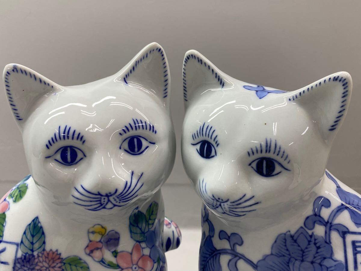 オススメ 招き猫 千客萬来 開運招福 福 財 陶器 縁起物 花柄 お オススメ 招き猫 千客萬来 開運招福 福 財 陶器 縁起物 花柄 お
