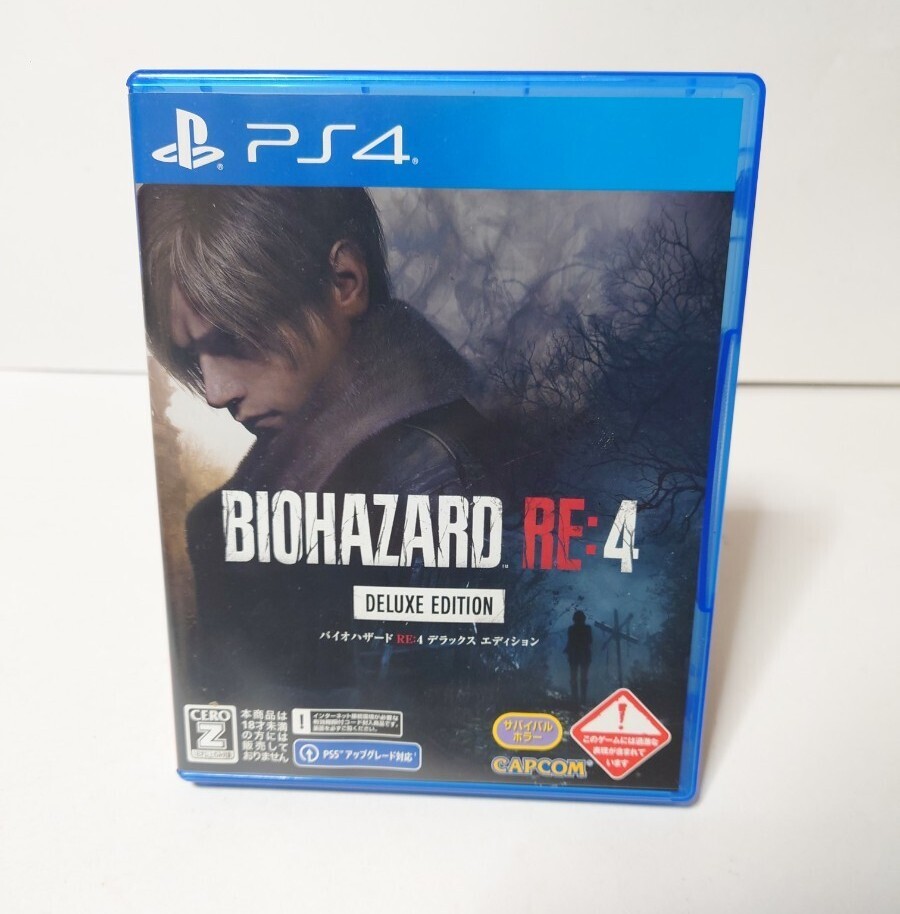 Yahoo!オークション - PS4ソフト BIOHAZARD RE4 バイオハザード Z Vers...