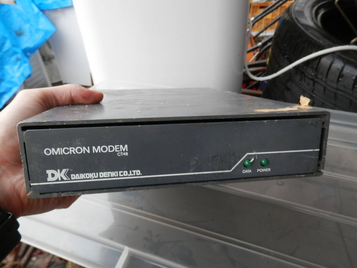 Yahoo!オークション - ダイコク電機 DAIKOKU OMICRON MODEM モデム CT4...