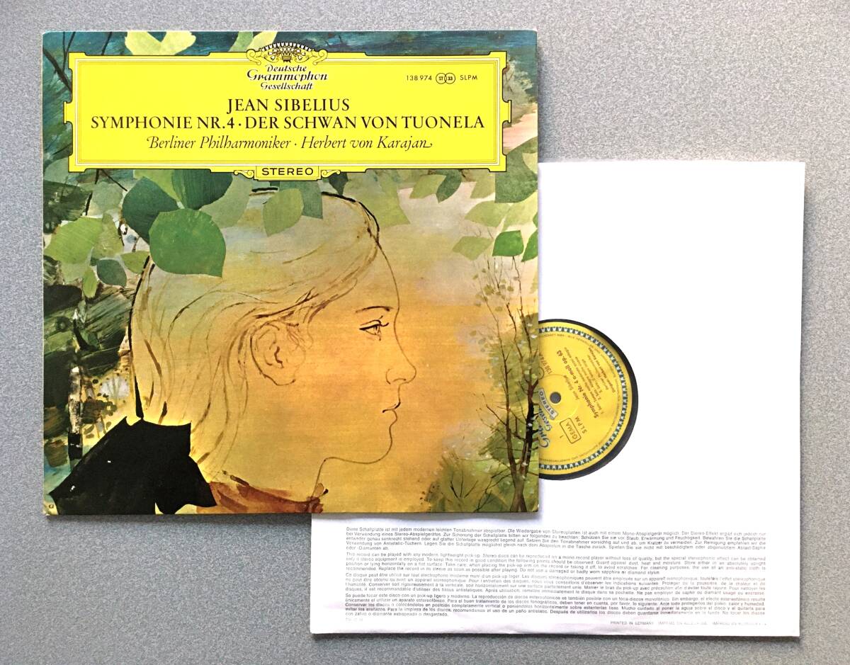 名録音 独DGG SLPM カラヤン シベリウス 交響曲第4番/トゥオネラの白鳥 ノイズ皆無の盤から出る透き通るようなシベリウスの世界(交響曲)｜売買されたオークション情報、yahooの商品 ...
