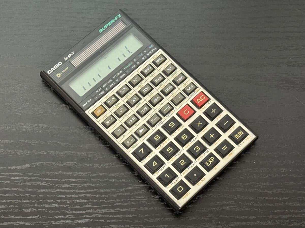 Yahoo!オークション - ジャンク/CASIO/カシオ/SUPER FX FX-690V/関数電卓/