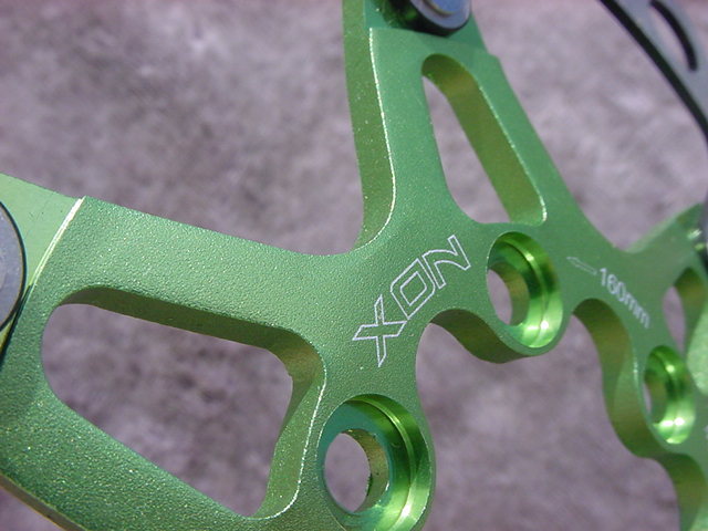 Yahoo!オークション - XON XB-R07 2 piece rotor 180φ GR 新品未使用