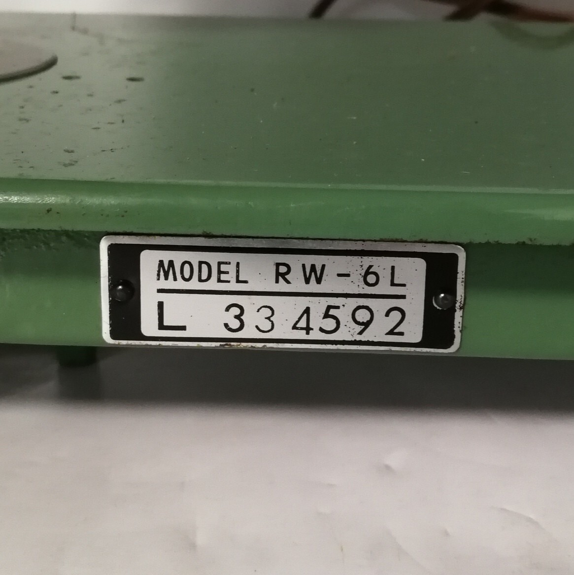 Yahoo!オークション - RICCAR リッカー ミシン レトロ MODEL RW-6L ジ...