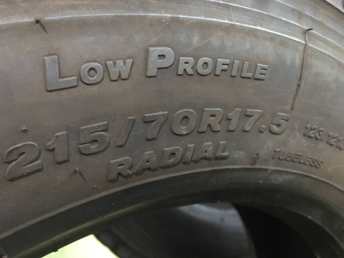 Yahoo!オークション - s874-4-10 215/70R17.5 123/121J ブリヂストン W...