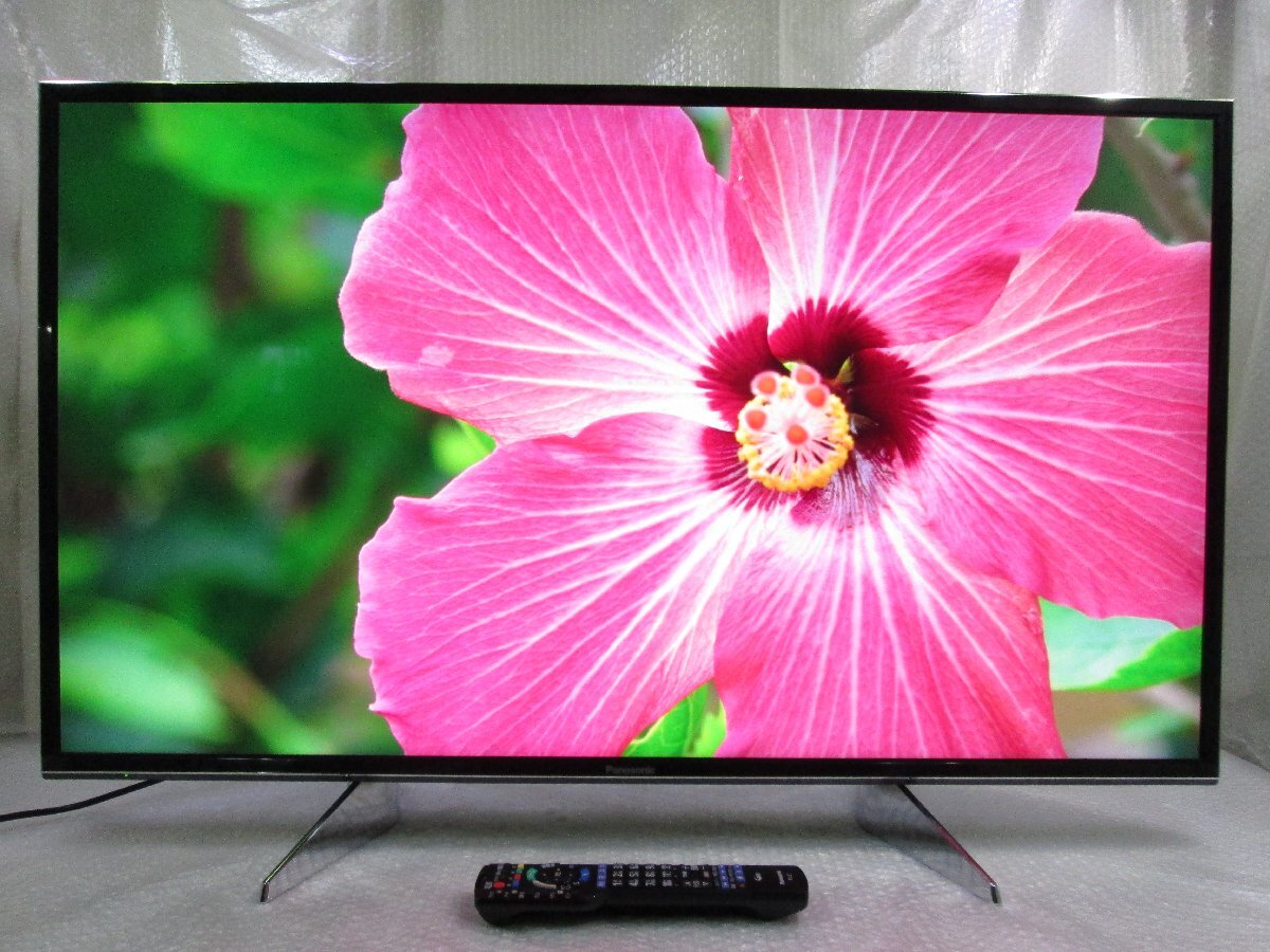 Panasonic パナソニック VIERA 43V型 液晶テレビ 4K対応 Wi-Fi/Youtube TH-43EX750 2017年製 リモコン付き 直接引取OK w11153(液晶 ...