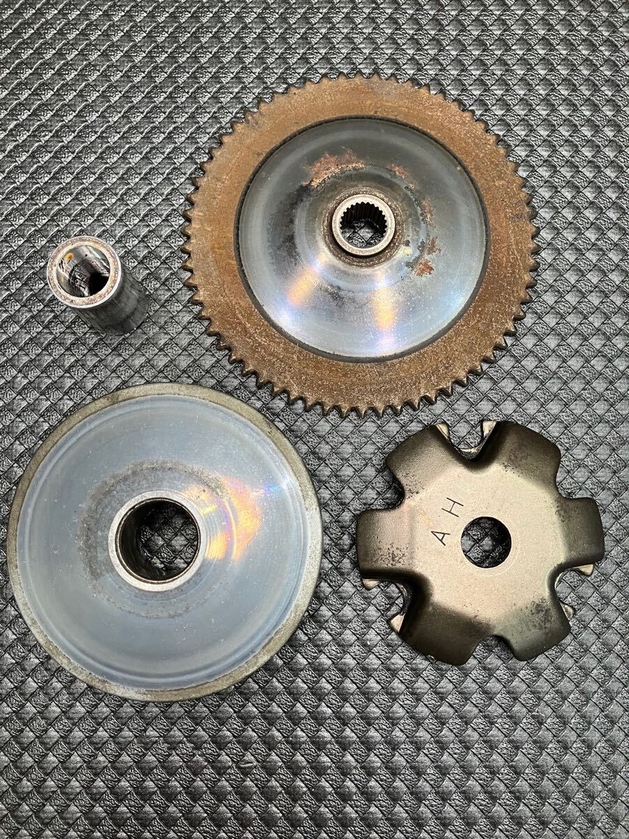 Yahoo!オークション - 【34F】 AF35 AF34 ライブDio 純正 プーリーセッ...