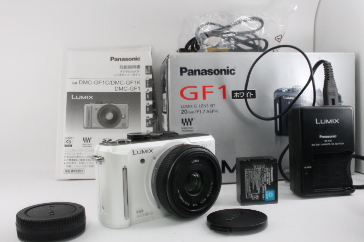 Yahoo!オークション - 希少品 LUMIX GF1 + 20mm F1.7 元箱付き #L759