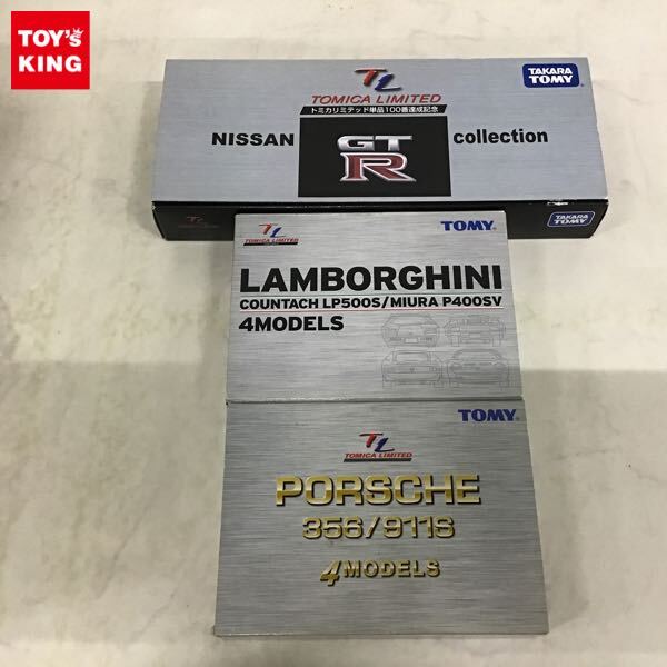日本代購代標第一品牌【樂淘letao】－1円〜 トミカ リミテッド ポルシェ 356/911S 4 MODELS、単品100番達成記念 ニッサン GT-R COLLECTION 他