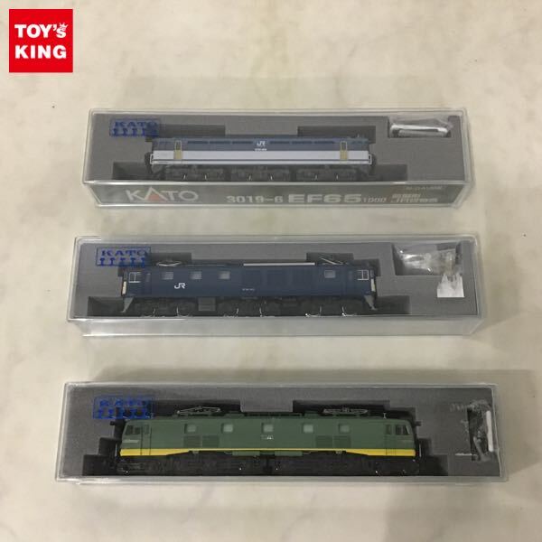 Yahoo!オークション - 1円〜 動作確認済 KATO Nゲージ 3039 EF58 青大...