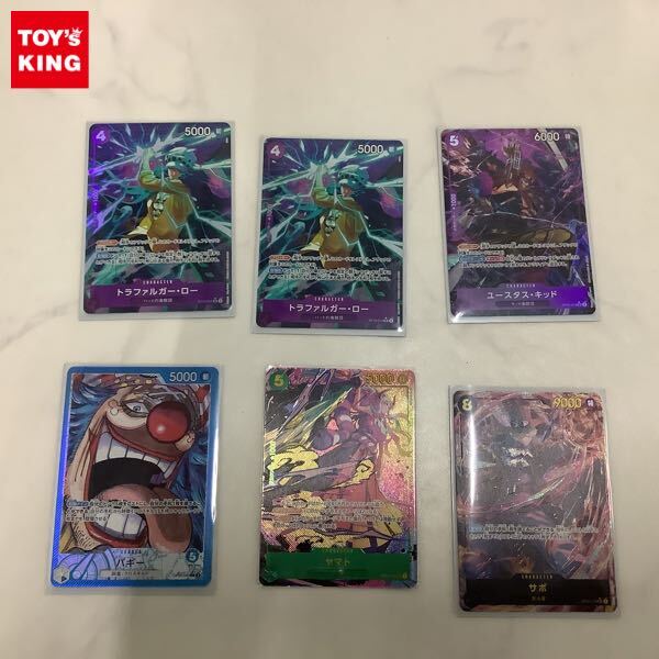 1円〜 ONE PIECEカードゲーム ST10-010 SR トラファルガー ロー パラレル OP05-074 SR ユースタス キッド他(ワンピース)｜売買されたオークション情報 ...