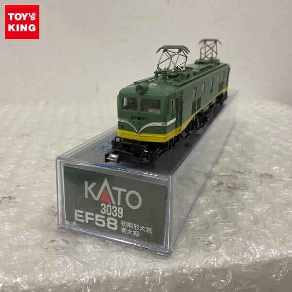 Yahoo!オークション - 1円〜 動作確認済 KATO Nゲージ 3039 EF58 初期...