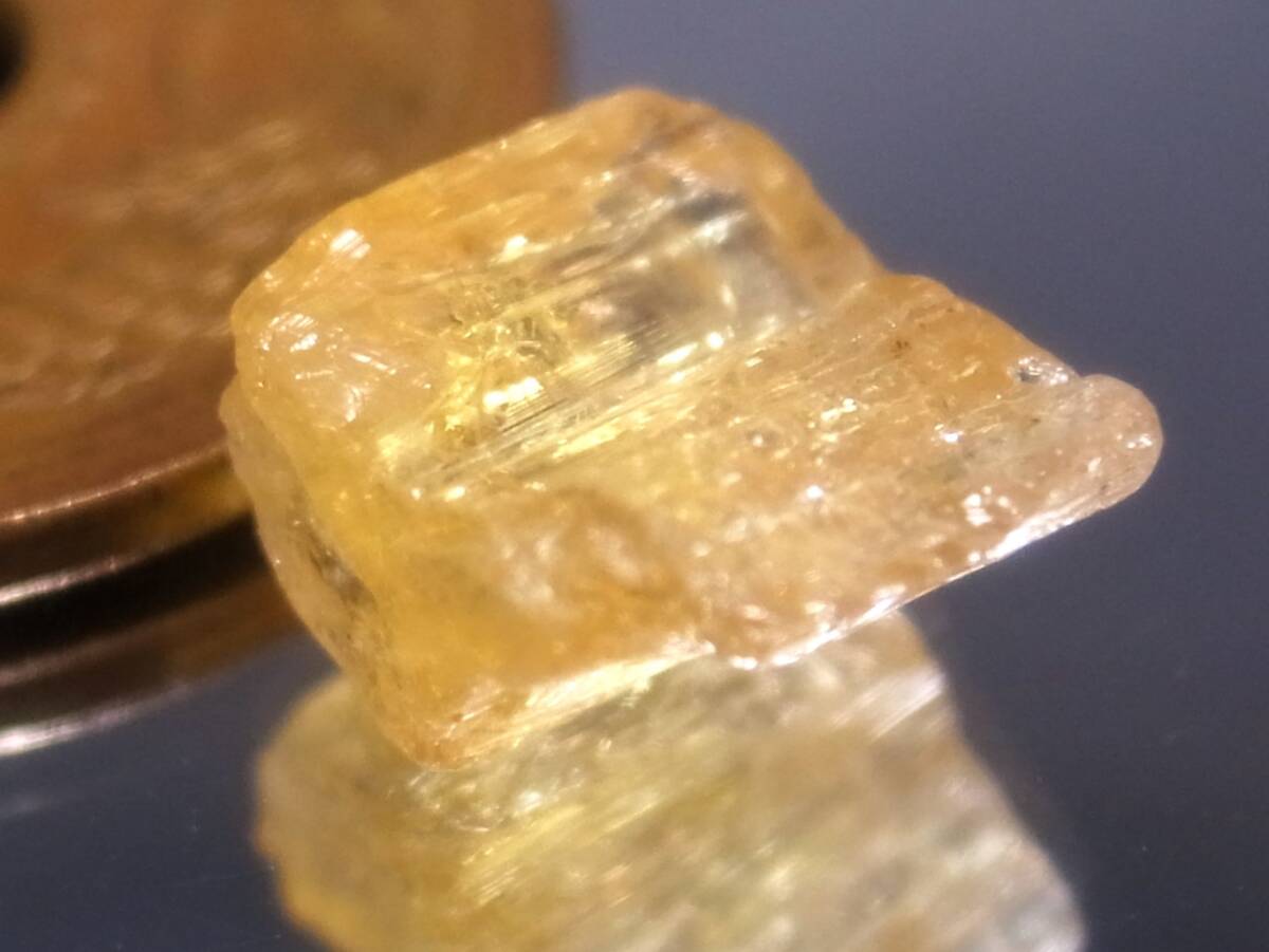 Yahoo!オークション - 4.08ct 新品・天然インペリアトパーズ原石 非加...