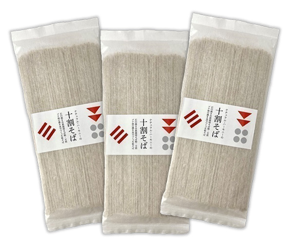 Yahoo!オークション - 自然栽培 十割そば(乾麺)(200g)X3袋 無肥料・...