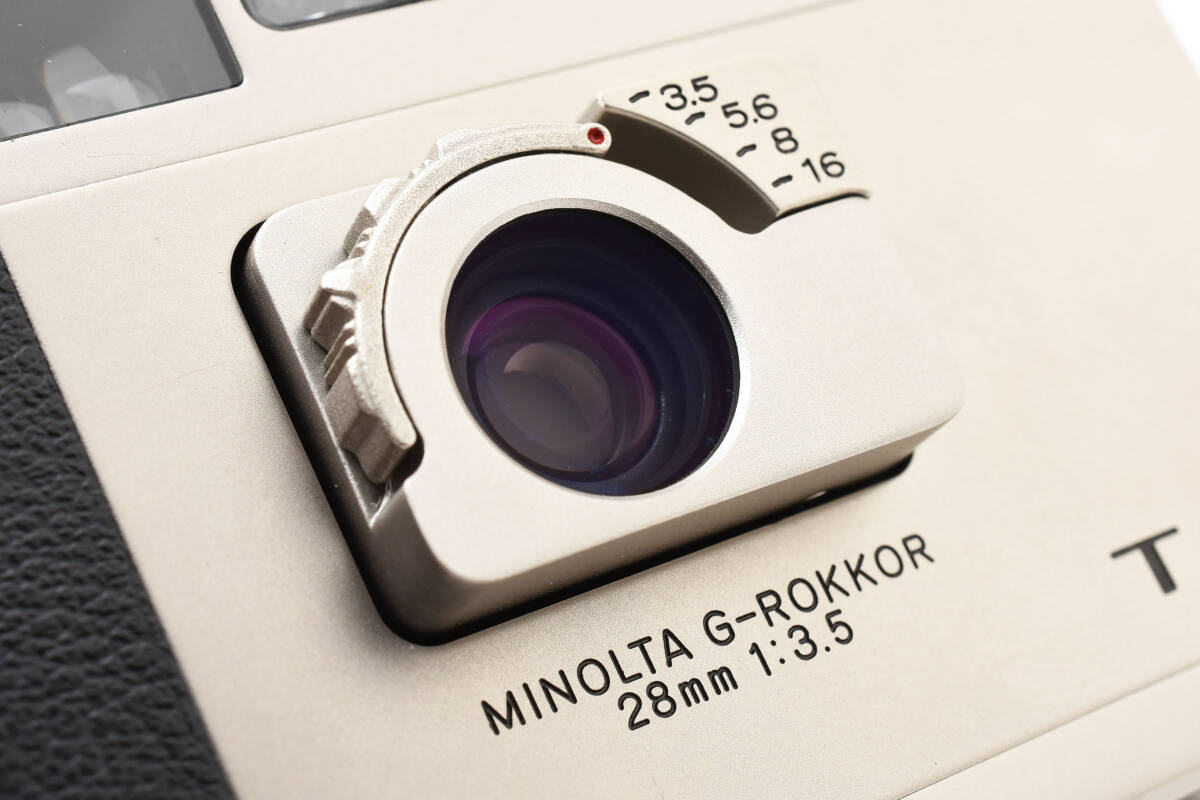 完動品 Minolta TC-1 Point & Shoot 35mm Film Camera(コンパクトカメラ)｜売買されたオークション情報、yahooの商品情報をアーカイブ公開 ...