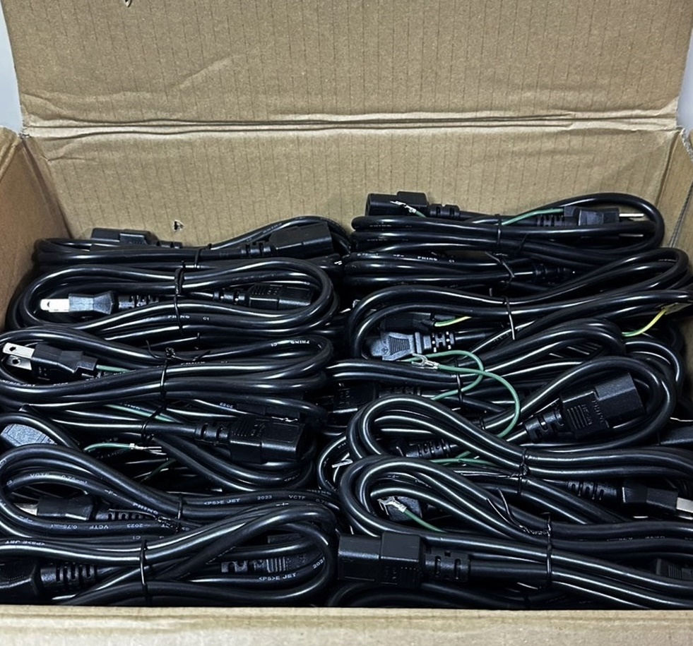 Yahoo!オークション - 電源ケーブル PHINO PHS-301 3ピン 1.8m 計50本...