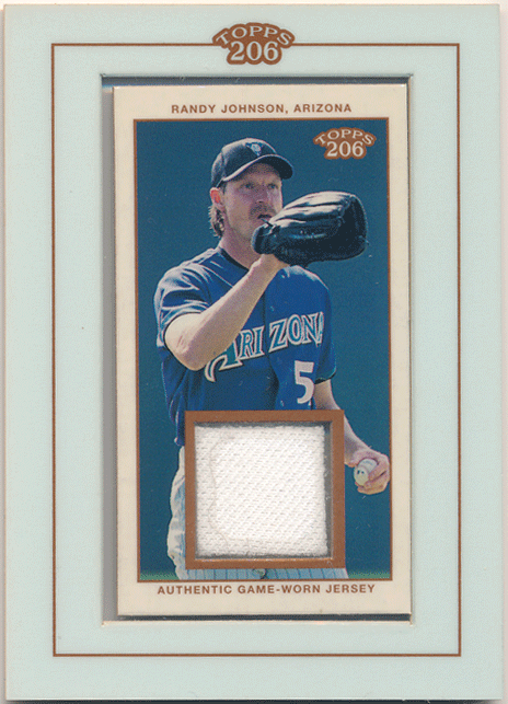Yahoo!オークション - Randy Johnson MLB 2002 Topps T206 Framed Reli...