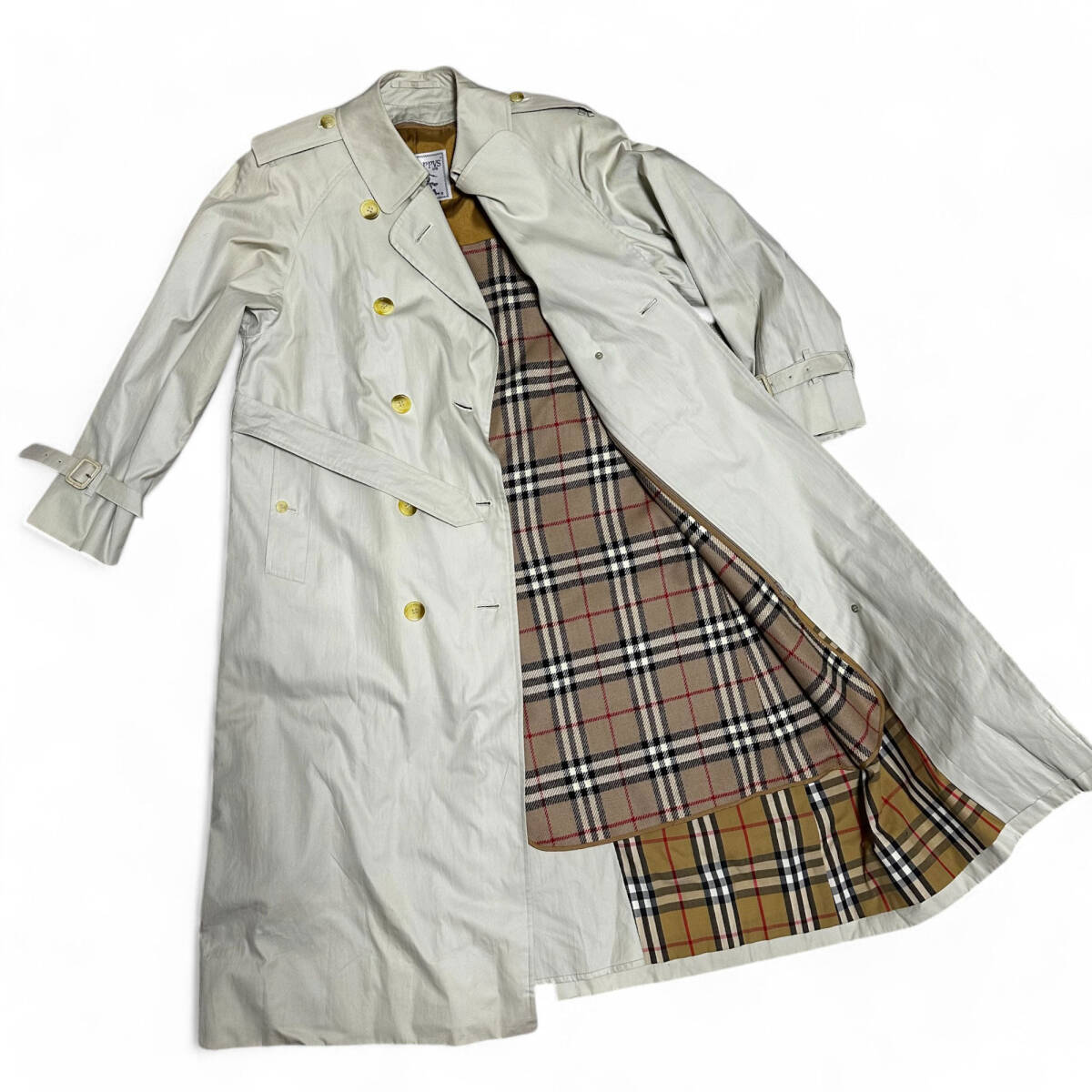 Yahoo!オークション - N2189a Burberrys’ PRORSUM トレンチコート9AR...