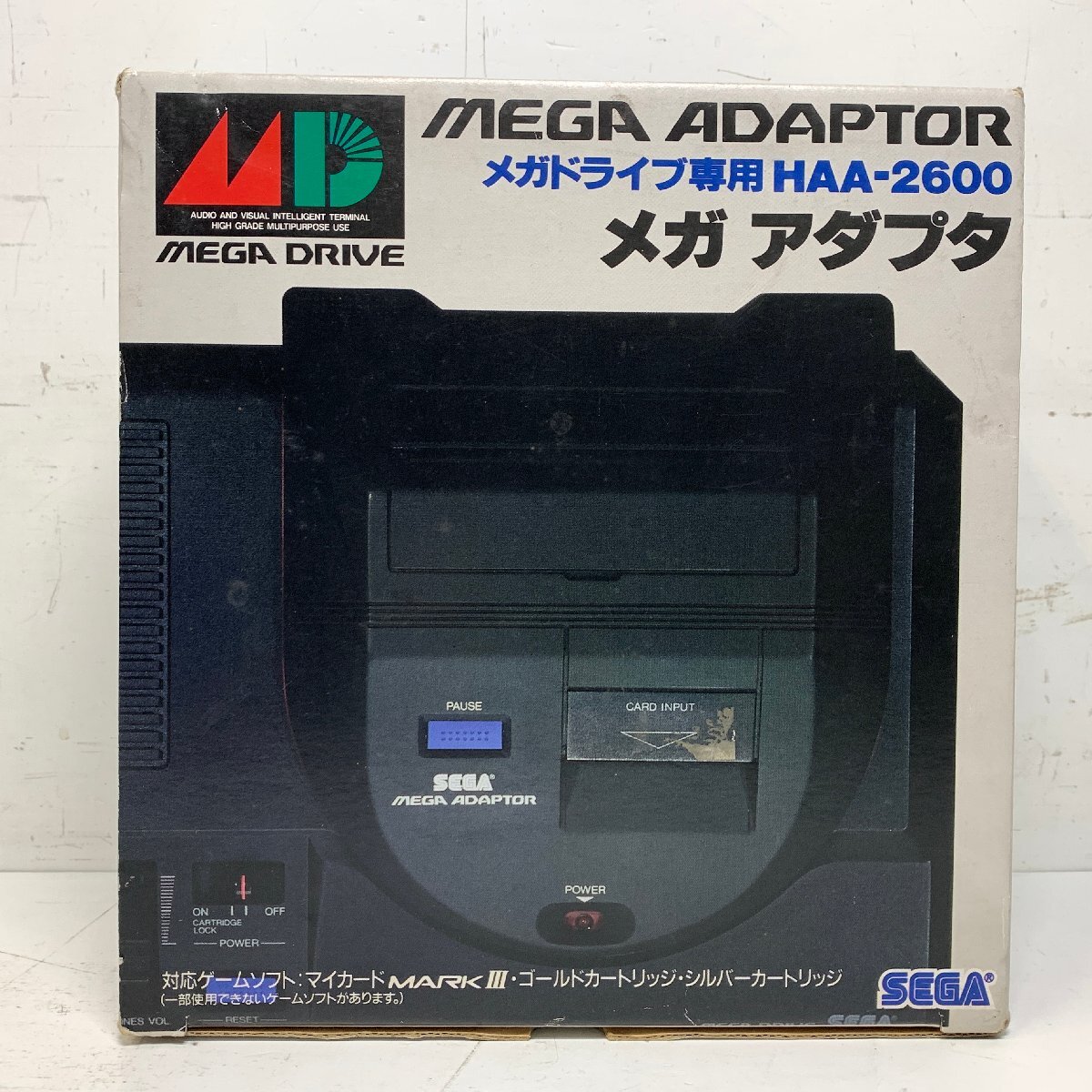 Yahoo!オークション - SEGA メガアダプタ HAA-2600＜未チェック＞元箱...