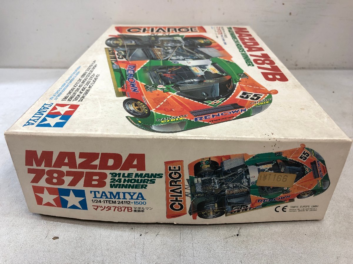 Yahoo!オークション - 【手付き品】TAMIYA マツダ 787B 1/24《組説付》...