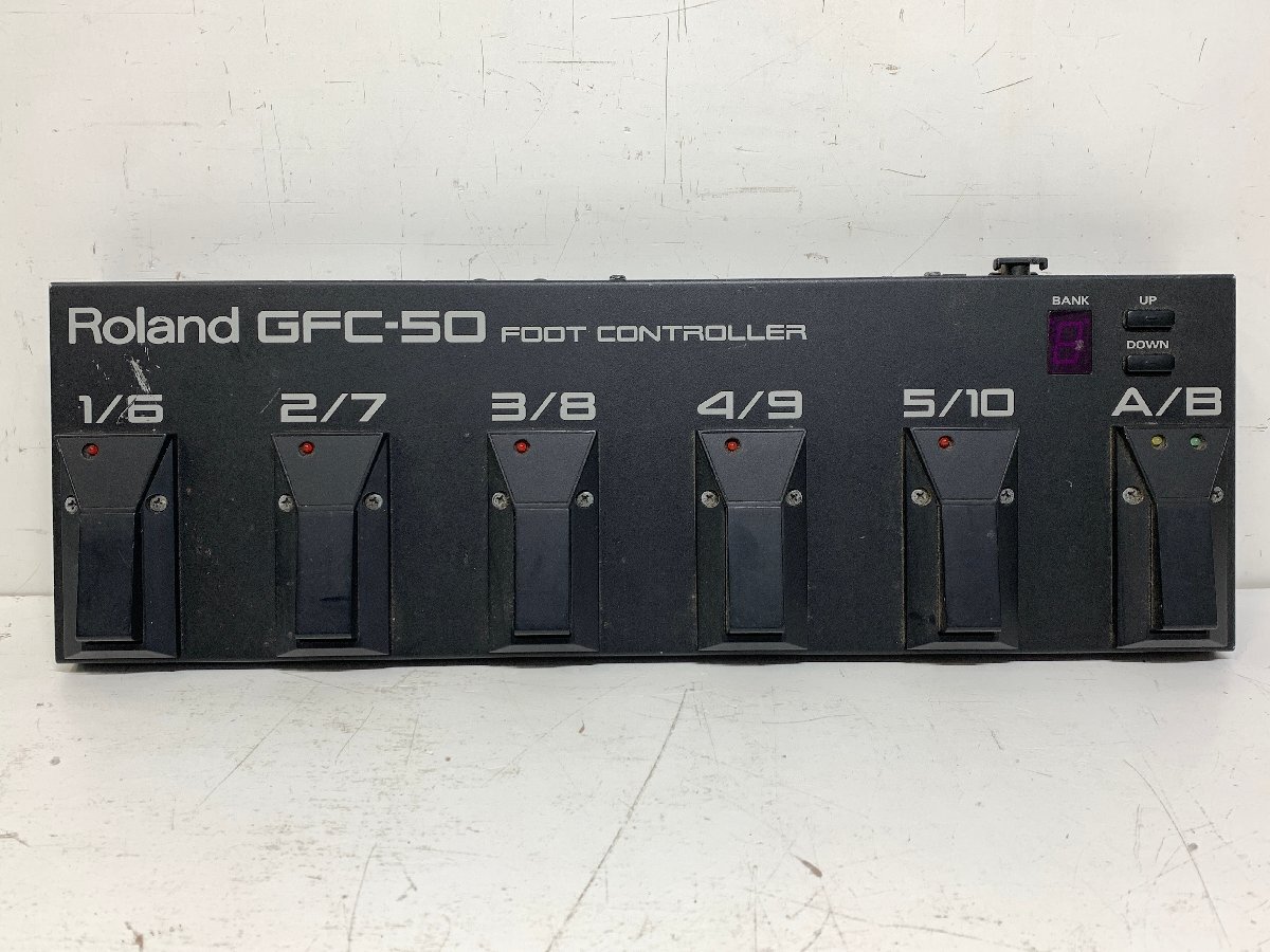 Yahoo!オークション - Roland GFC-50＜通電のみ確認＞ ACアダプター欠...