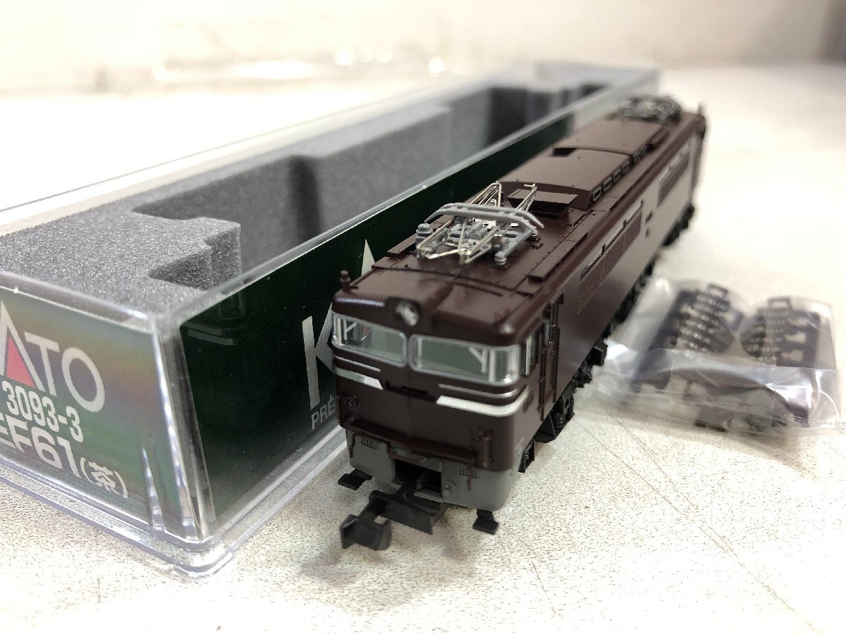Yahoo!オークション - Nゲージ KATO 3093-3 EF61 (茶) / JR 国鉄 東海...