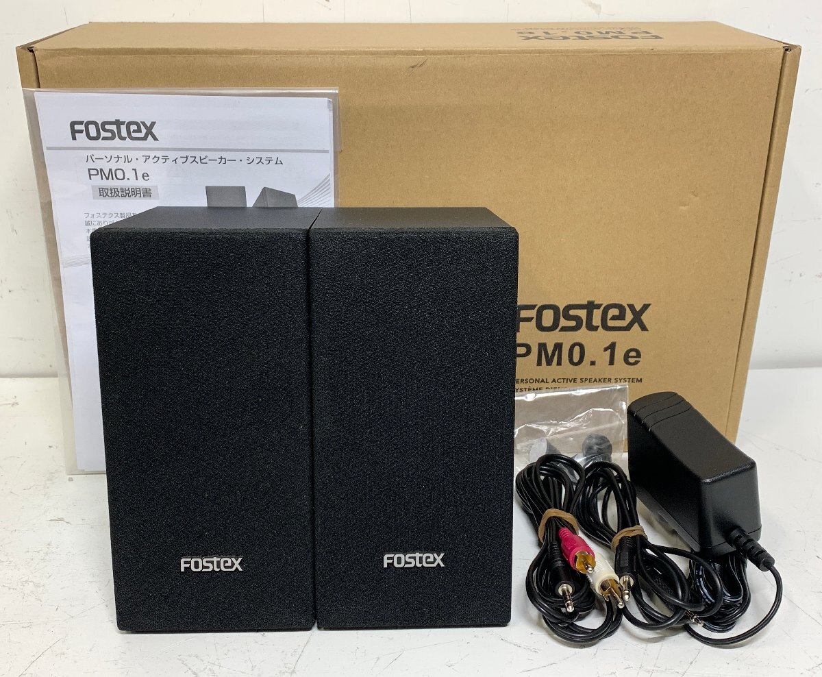 Yahoo!オークション - FOSTEX PM0.1e＜動作確認済み＞元箱・取説付き ...