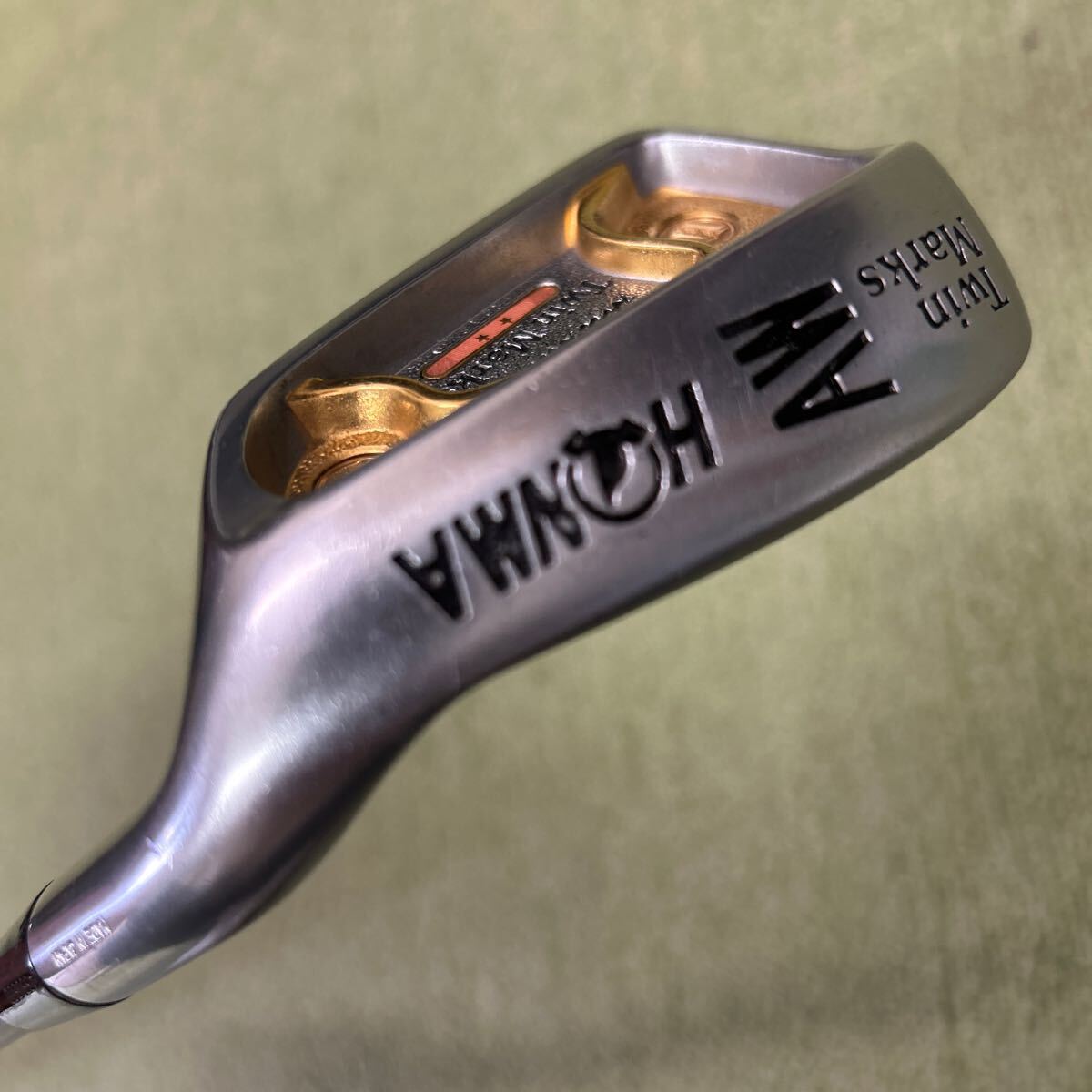 Yahoo!オークション - Z645 ヒロホンマ Twin Marks 2星 AW 純正カーボンR