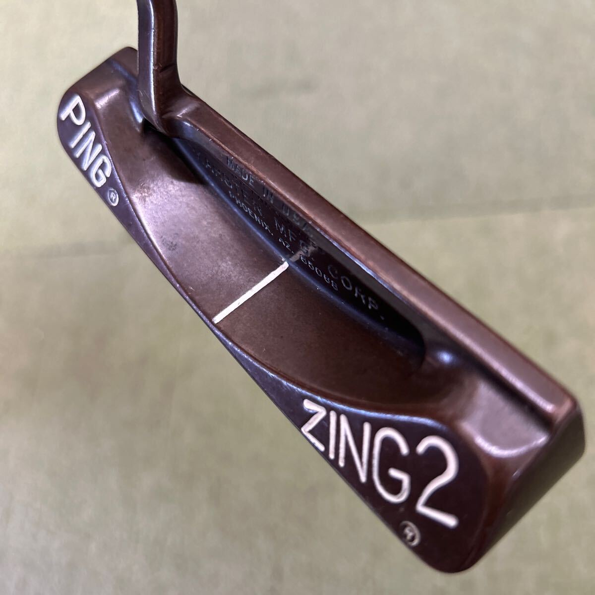 Yahoo!オークション - Z753 PING ZING2 ベリリウムカッパー 36インチ 4...