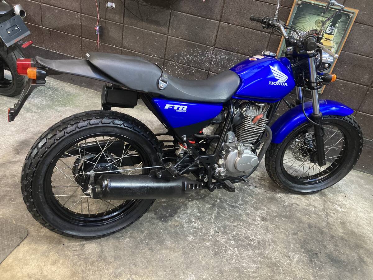 Yahoo!オークション - HONDA ホンダ FTR 223 整備済み 低走行 程度良好...